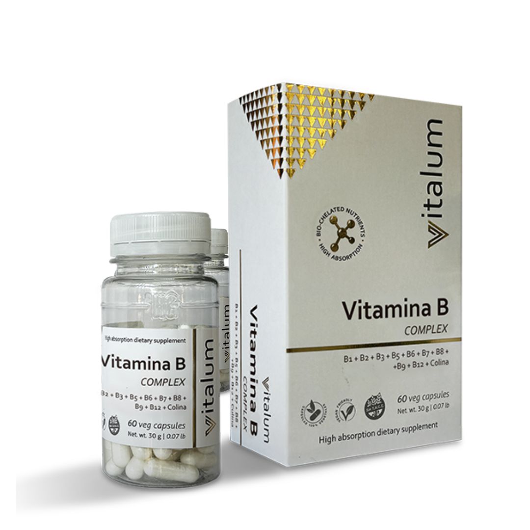 VIT. B COMPLEX x 60caps. (VITALUM) – Distribuidora Integral S.R.L